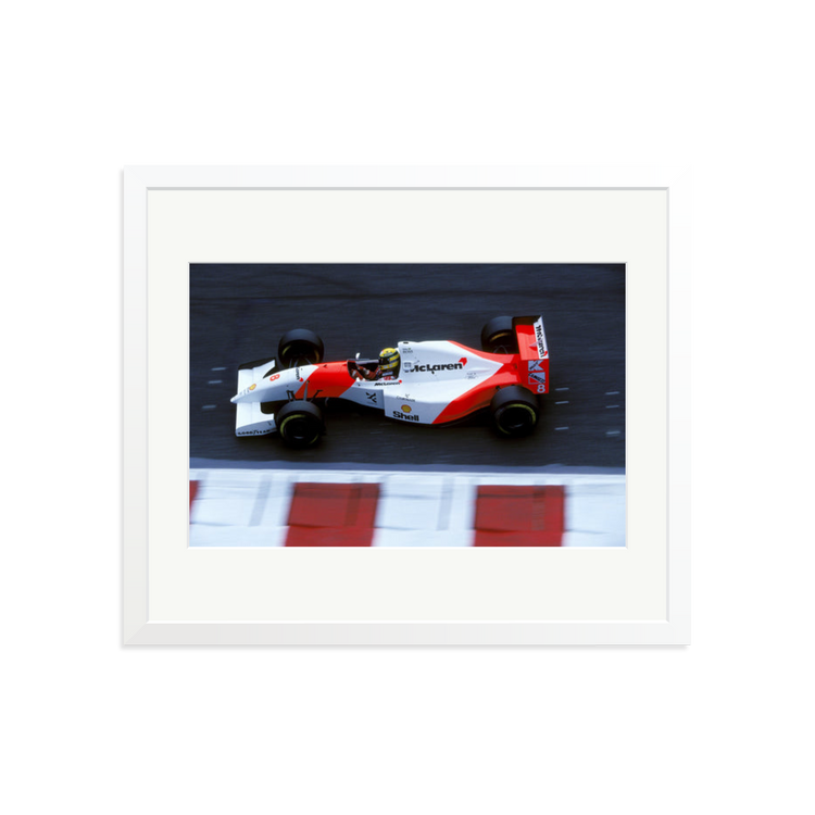 Ayrton Senna French GP, 1993 | Framed Photography