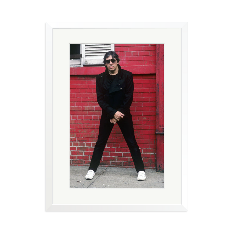 John Cale Posing by Waring Abbott | Framed Photography
