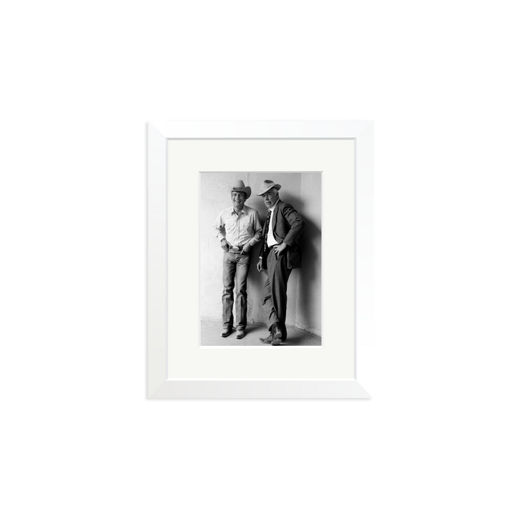 Paul Newman and Lee Marvin by Terry O'Neill | Framed Photography