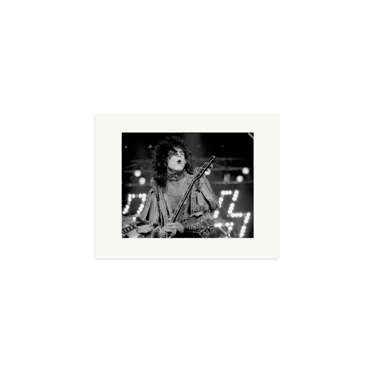 Paul Stanley 1979 by Janet Macoska | Framed Photography