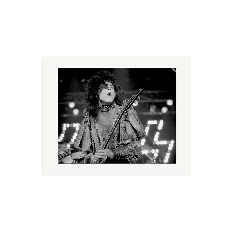 Paul Stanley 1979 by Janet Macoska | Framed Photography