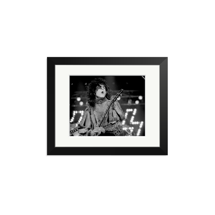 Paul Stanley 1979 by Janet Macoska | Framed Photography