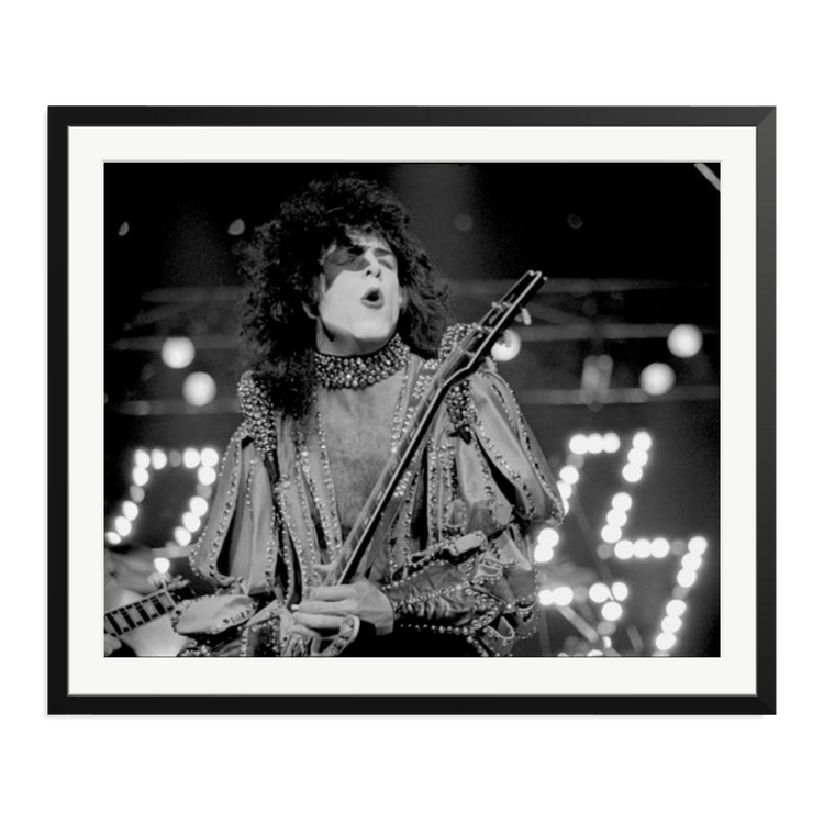 Paul Stanley 1979 by Janet Macoska | Framed Photography